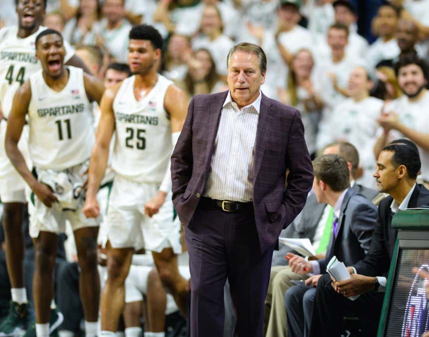 Tom Izzo's Kid Scores His First Ever Points For Michigan State While ...