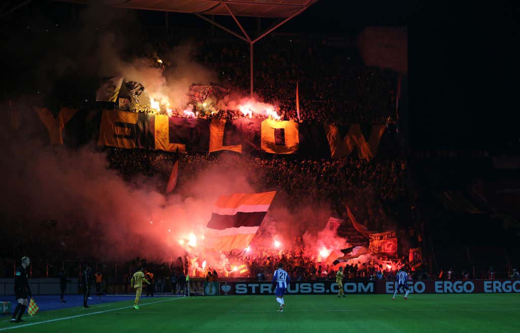 INSANE: 35,000 Away Team Soccer Fans Dominate Stadium With A Bunch Of ...