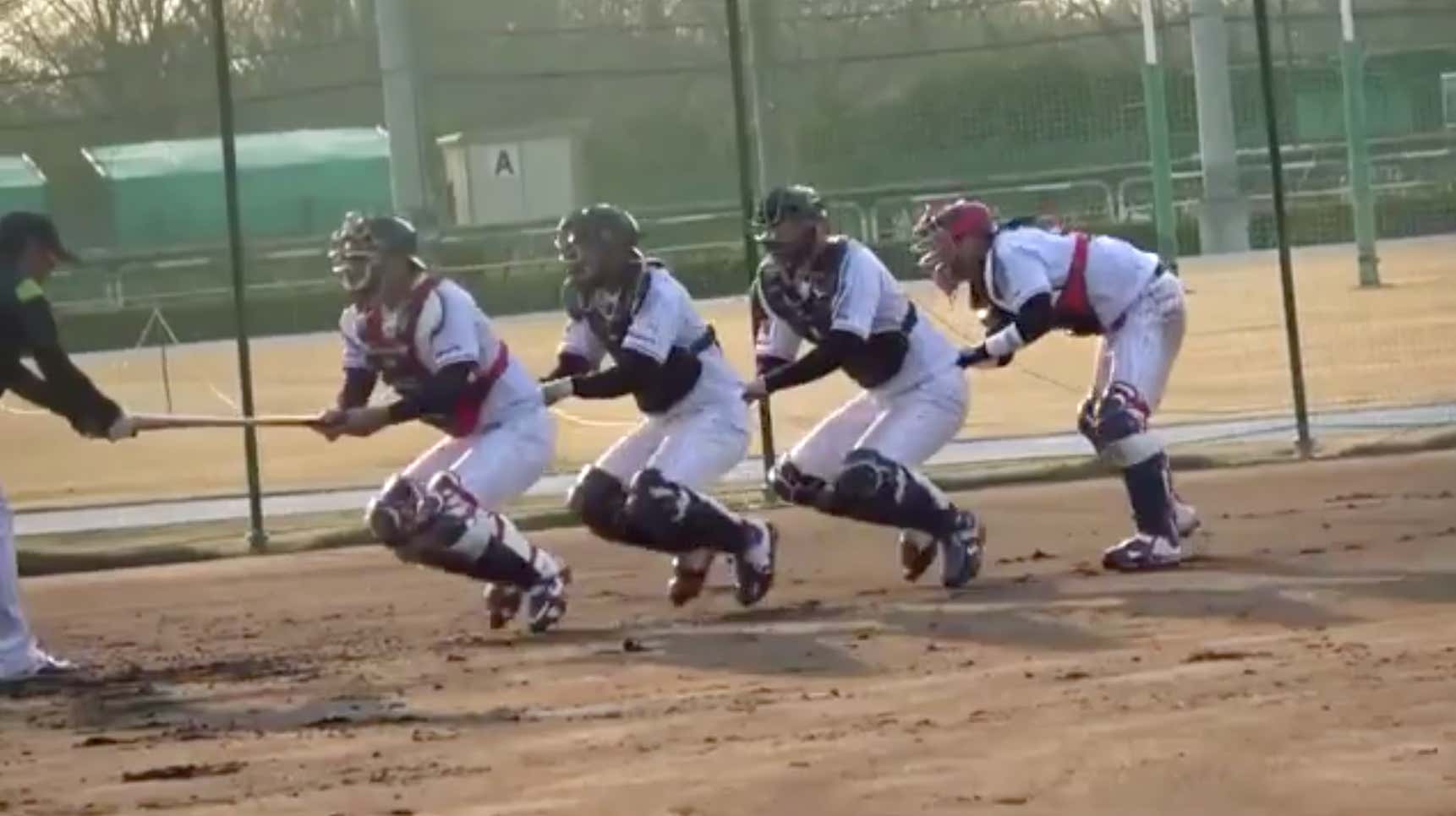 These Japanese Catchers Are About To Be Dumb Thicc | Barstool Sports