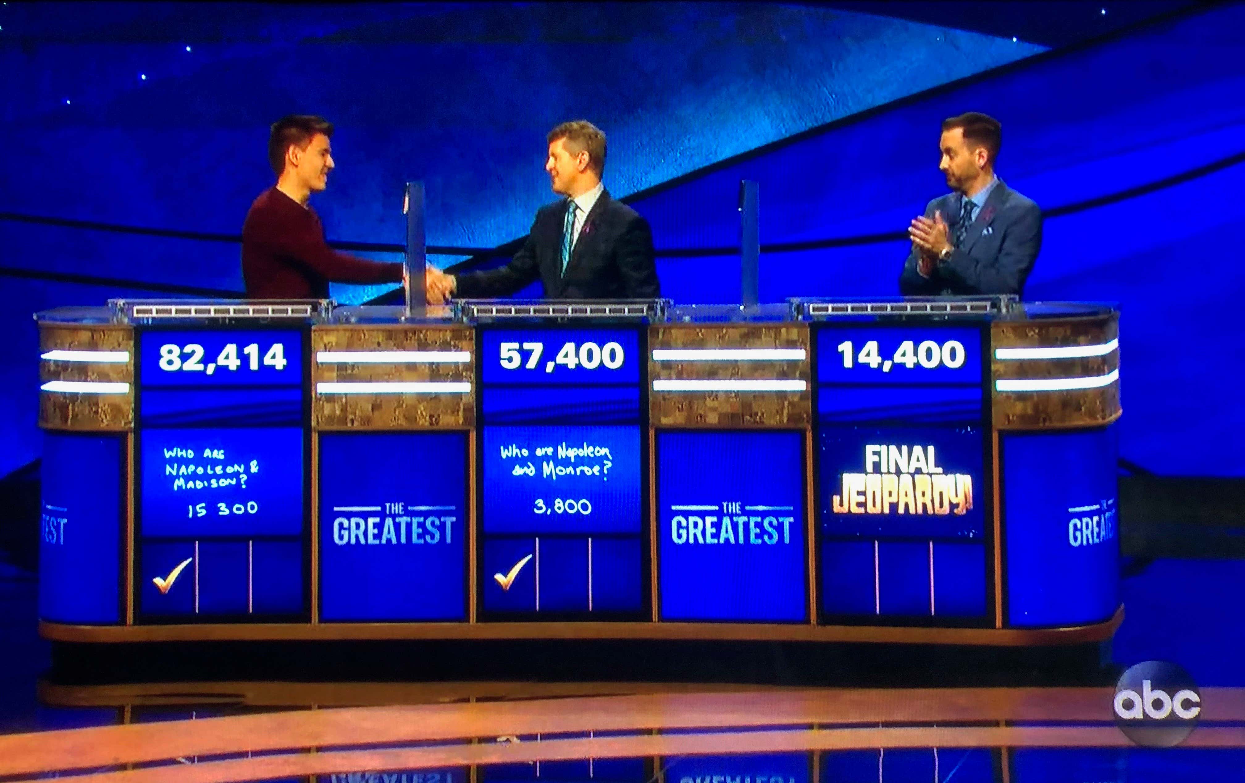 Jeopardy GOAT Tournament Game 2 Recap Superblog | Barstool Sports
