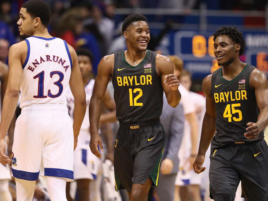 Baylor Just Got Its FIRST EVER Win At Phog Allen, Absolutely Beating ...