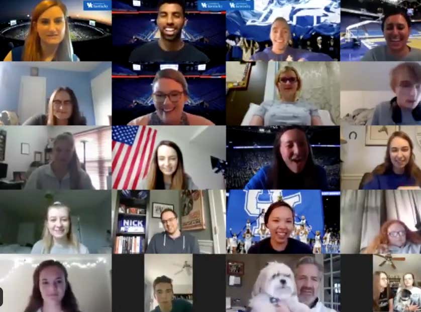 Coach Cal Crashed A Zoom Meeting For Incoming UK Freshmen To Talk About ...