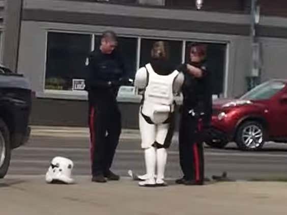 Canadian Police Captured an Imperial Stormtrooper on Star Wars Day ...