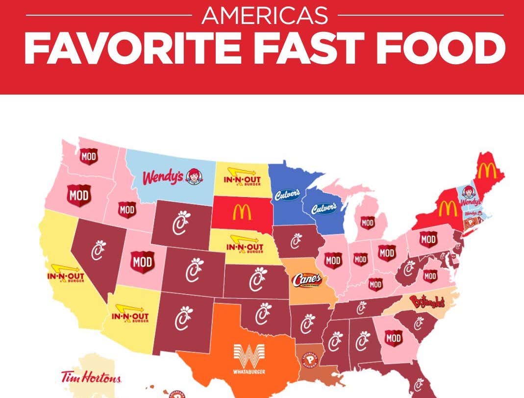 Getting to the Bottom of This Fake News Food Map | Barstool Sports