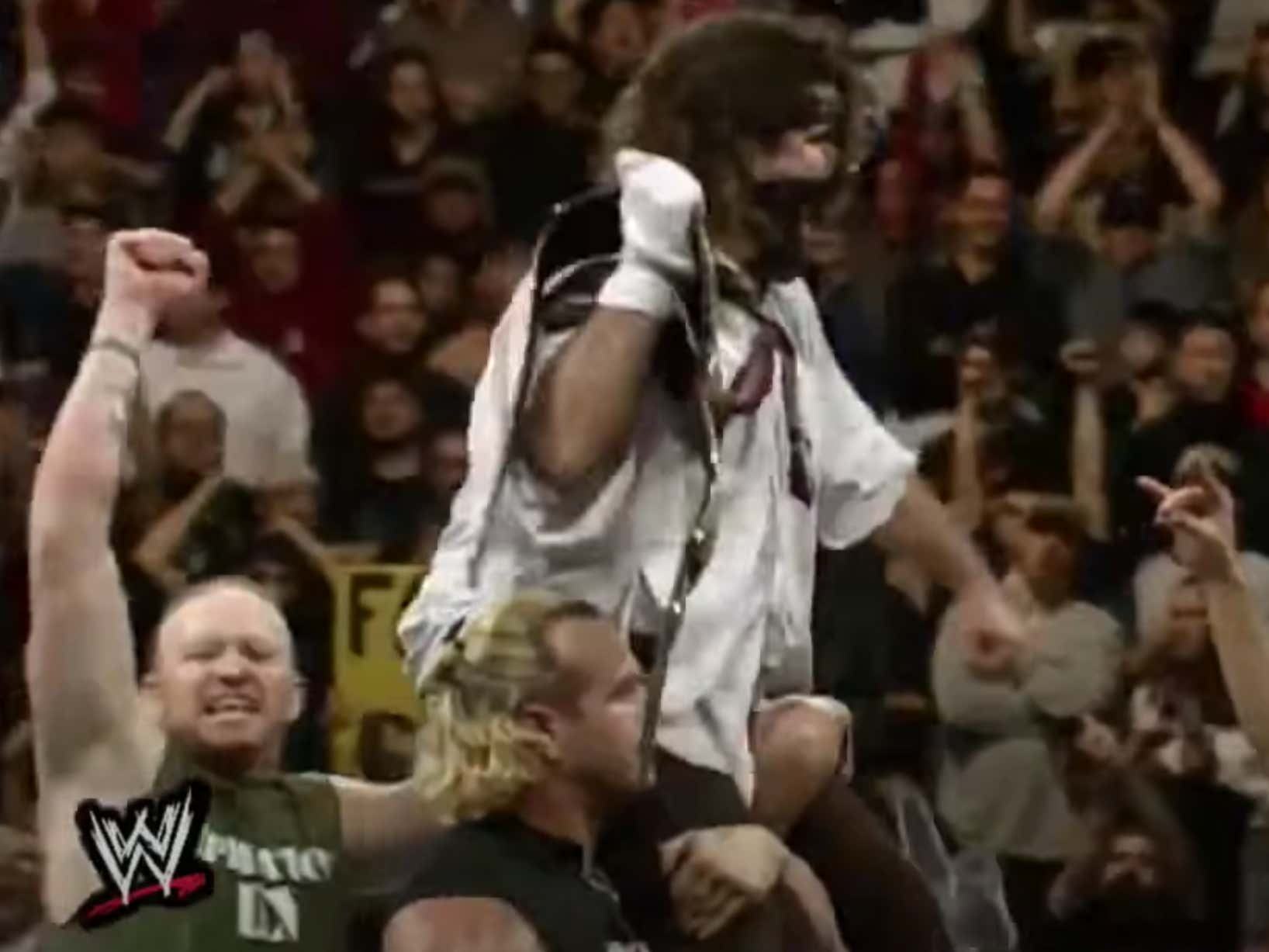 WWF Fridays: Mankind Wins The WWF Championship For The First Time ...
