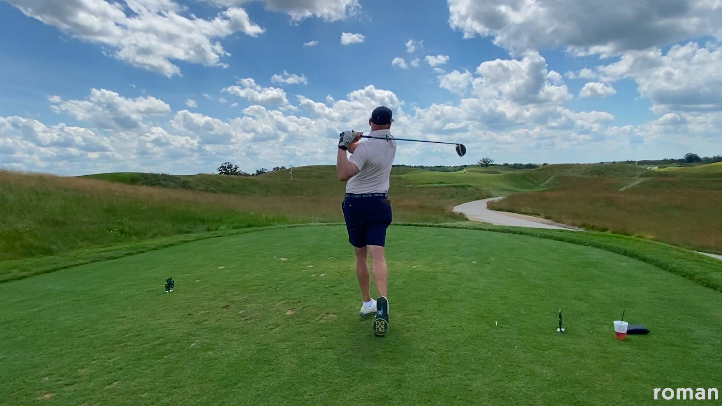 Riggs Vs Erin Hills, 12th Hole | Barstool Sports