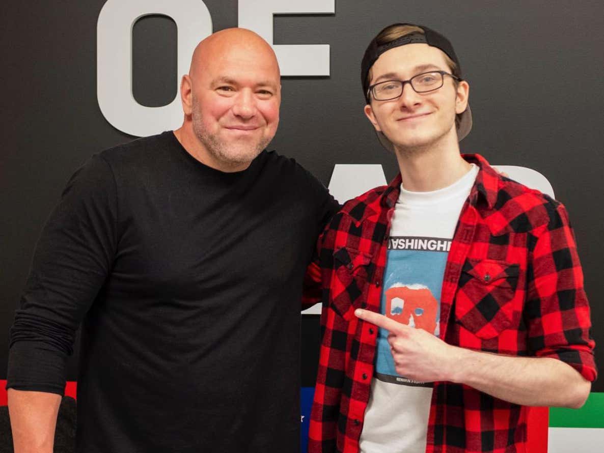Robbie Fox Tours Dana White's Office - 1 Year Ago Today | Barstool Sports