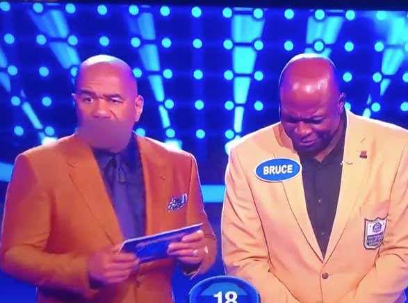 Bruce Smith Just Gave Us An All-Time Family Feud Moment | Barstool Sports