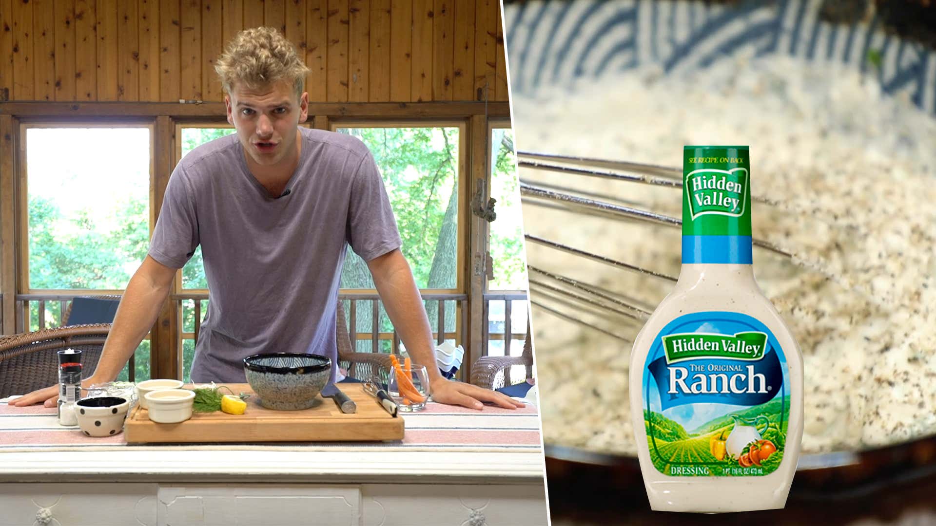 Homemade Ranch Dressing | The Quarantine Cook | Barstool Sports