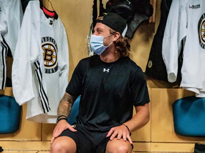 Pasta Is Back On The Menu As Bruins Practice For First Time In Toronto ...