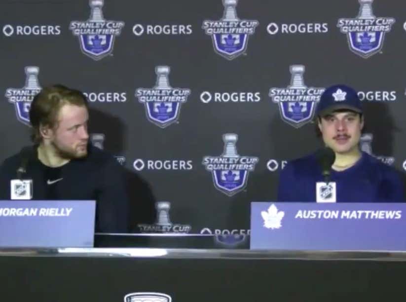 Auston Matthews vs Toronto Sun's Steve Simmons Was The Best Hockey ...