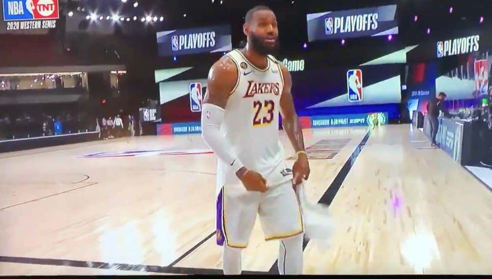LeBron James Peeing His Pants | the Sports ON Tap