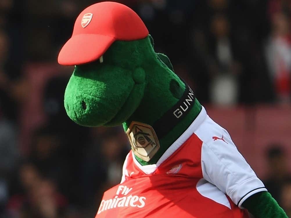 Arsenal's Mascot, Gunnersaurus, Has Been Sacked After Being With The ...