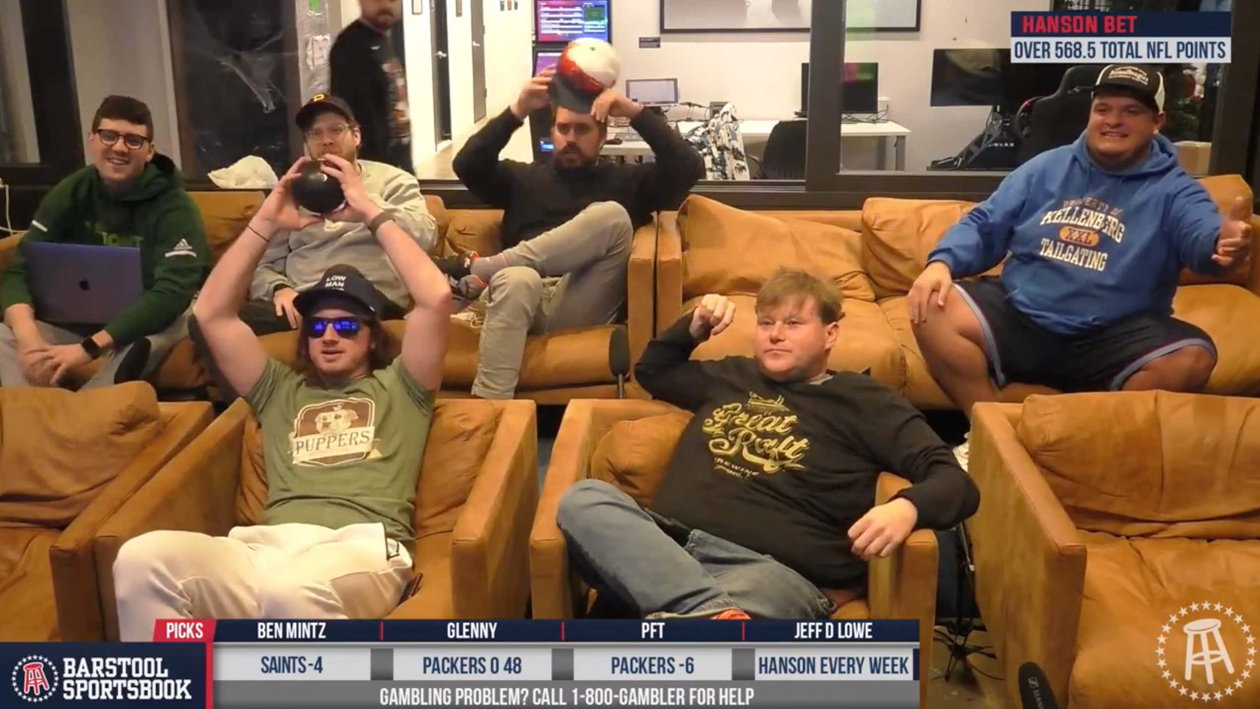 Full Replay: NFL Week 8 Witching Hour at Barstool HQ | Barstool Bets