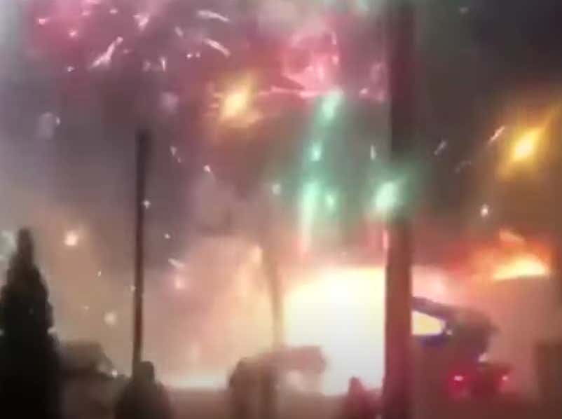 A Russian Fireworks Factory Caught On Fire And Put On The Greatest Show ...