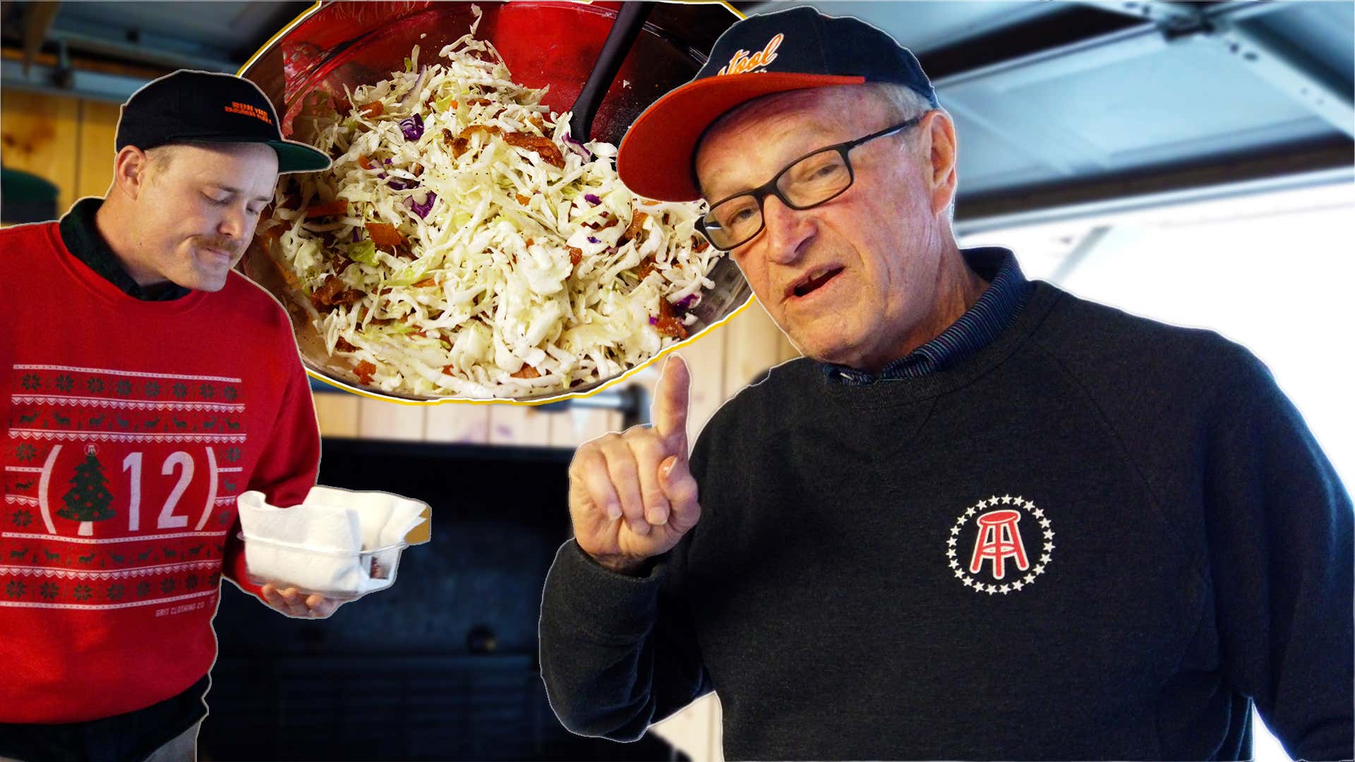 Barstool Chicago Makes Hot Coleslaw With Carl's Dad Hank: StoolGating ...