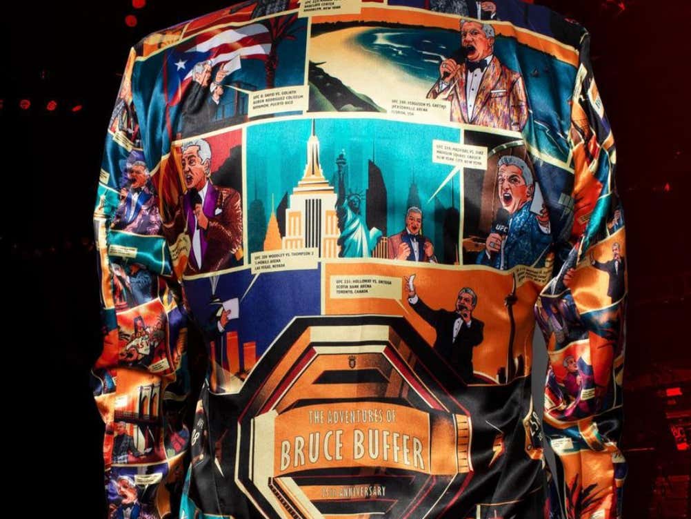 Bruce Buffer Is Celebrating 25 Years In The Octagon Tonight With A ...