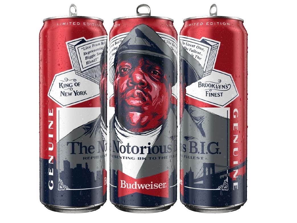 Budweiser Honored The Greatest Rapper Of All Time With His Own Limited ...