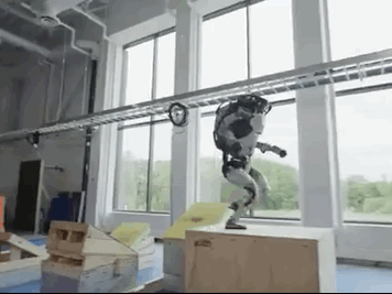 Upon Further Review Of The Outtakes, It Turns Out Those Parkour Robots ...