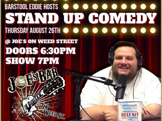 I'll Be Hosting Stand Up Comedy For Charity Next Thursday At Joes ...