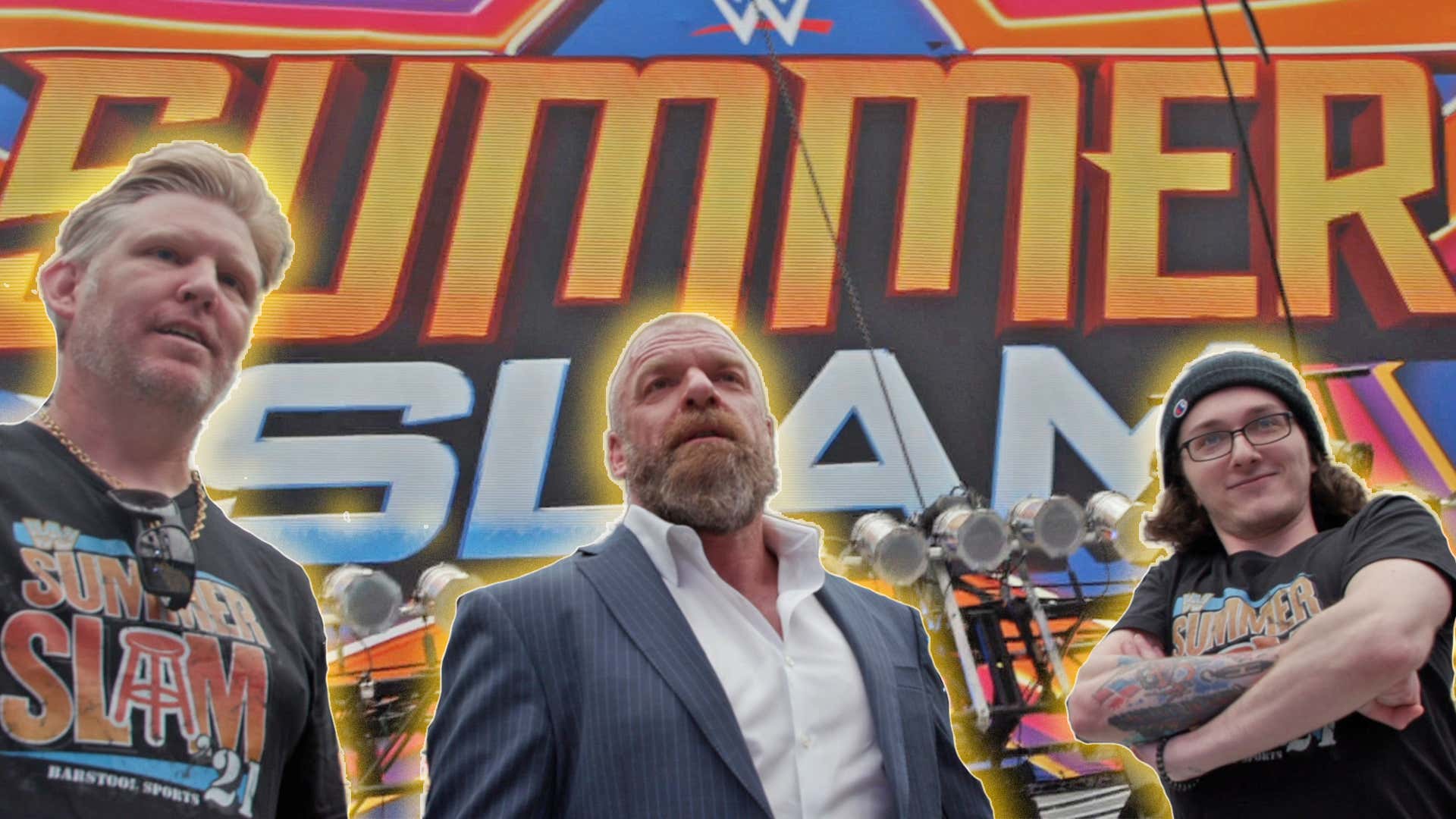 Behind The Scenes At WWE SummerSlam With Robbie Fox & Brandon Walker ...