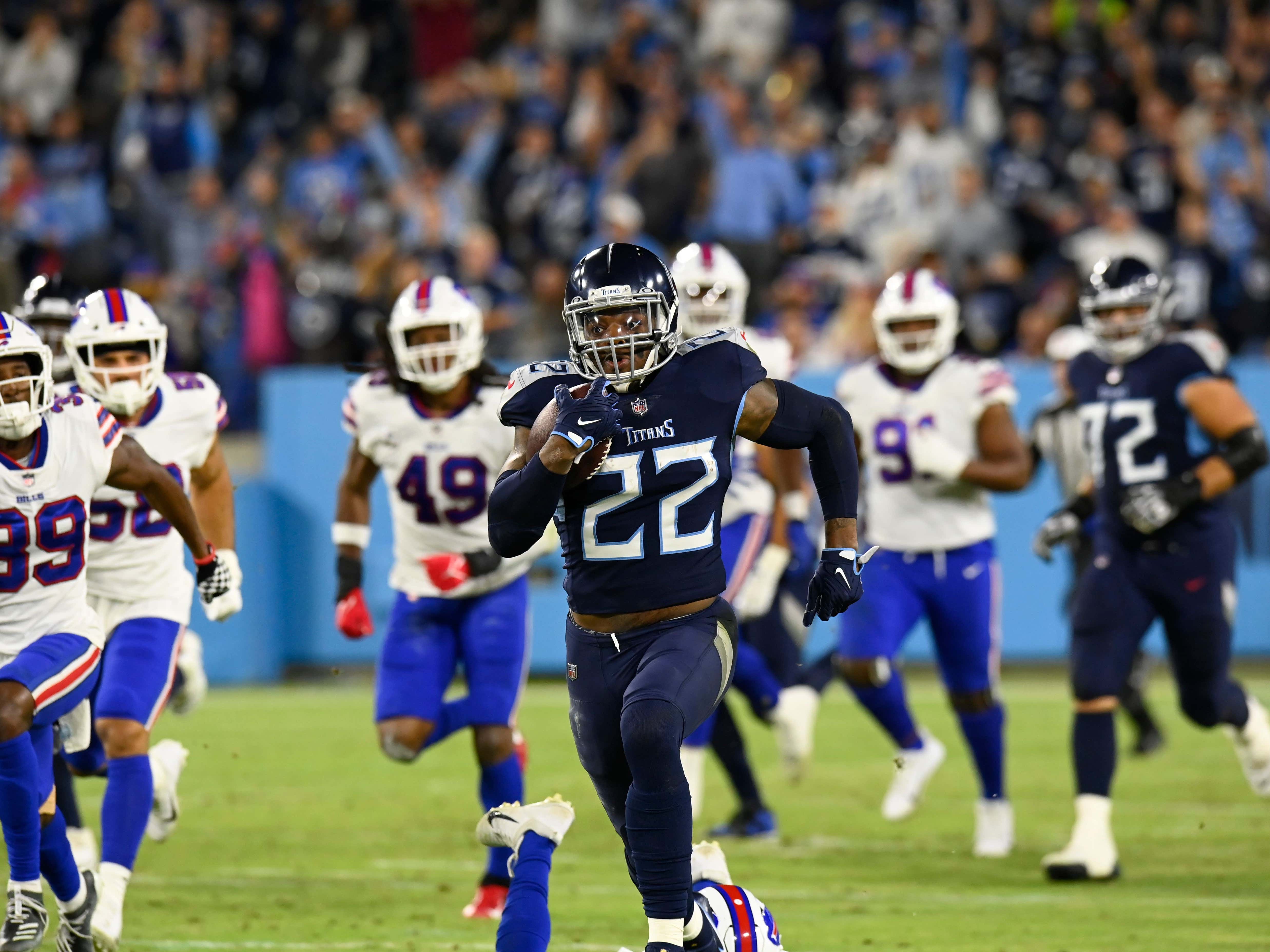 Derrick Henry Had The Fastest Sprint Speed Of Any Ball Carrier In The ...