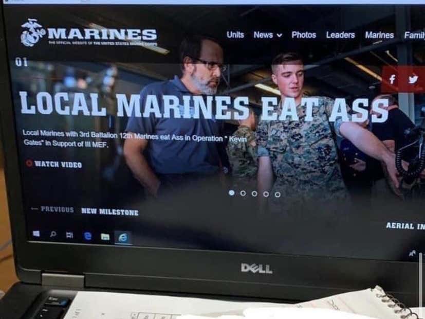 The Marine Corps Recruiting Facebook Page Possibly Hacked By Truth ...