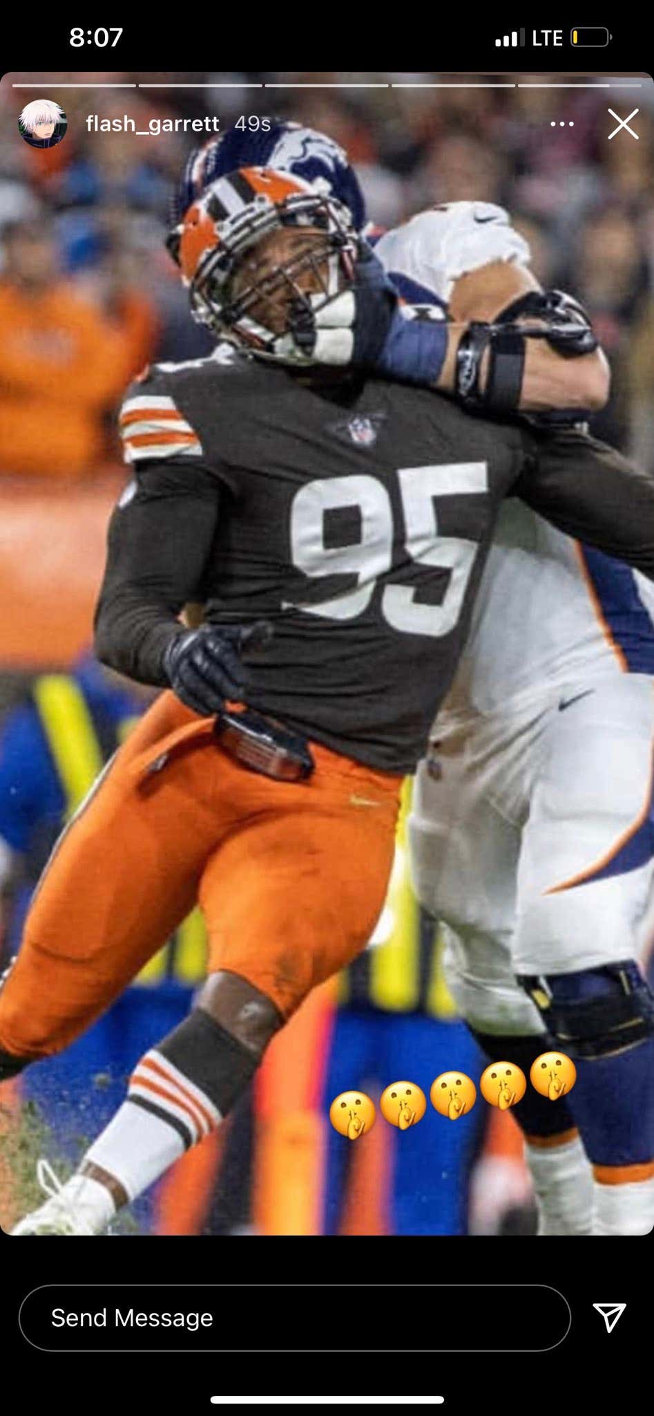 Myles Garrett's Dad Should Release A Video Of All The Holding Calls The ...