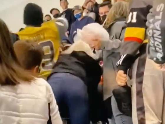 This Lady Using Her Prosthetic Leg In A Fight At The Vegas Golden ...