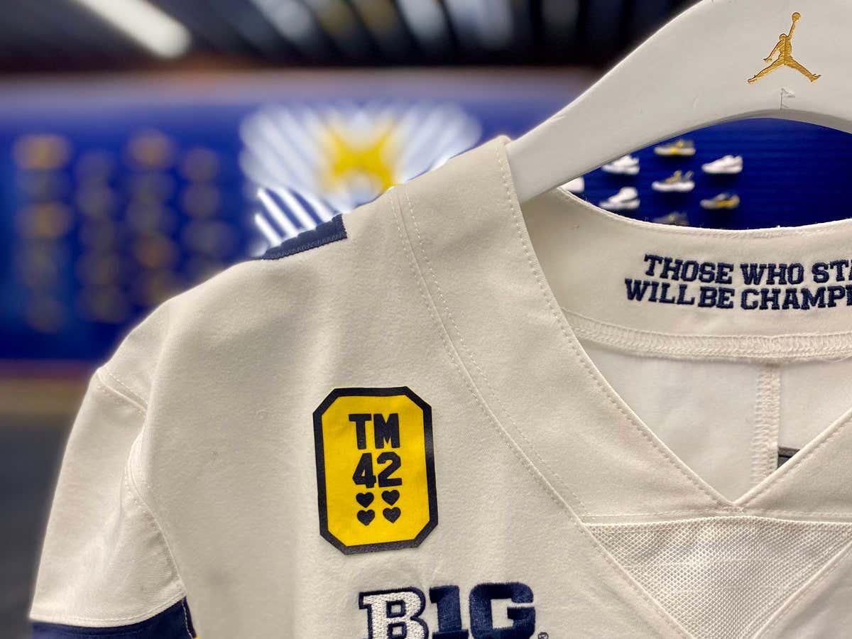 Michigan Football to Wear Tate Myre Patches | Barstool Sports