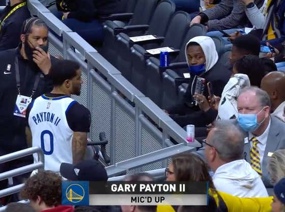 Gary Payton II Belongs In The Dude Hall of Fame For Knocking Over This ...