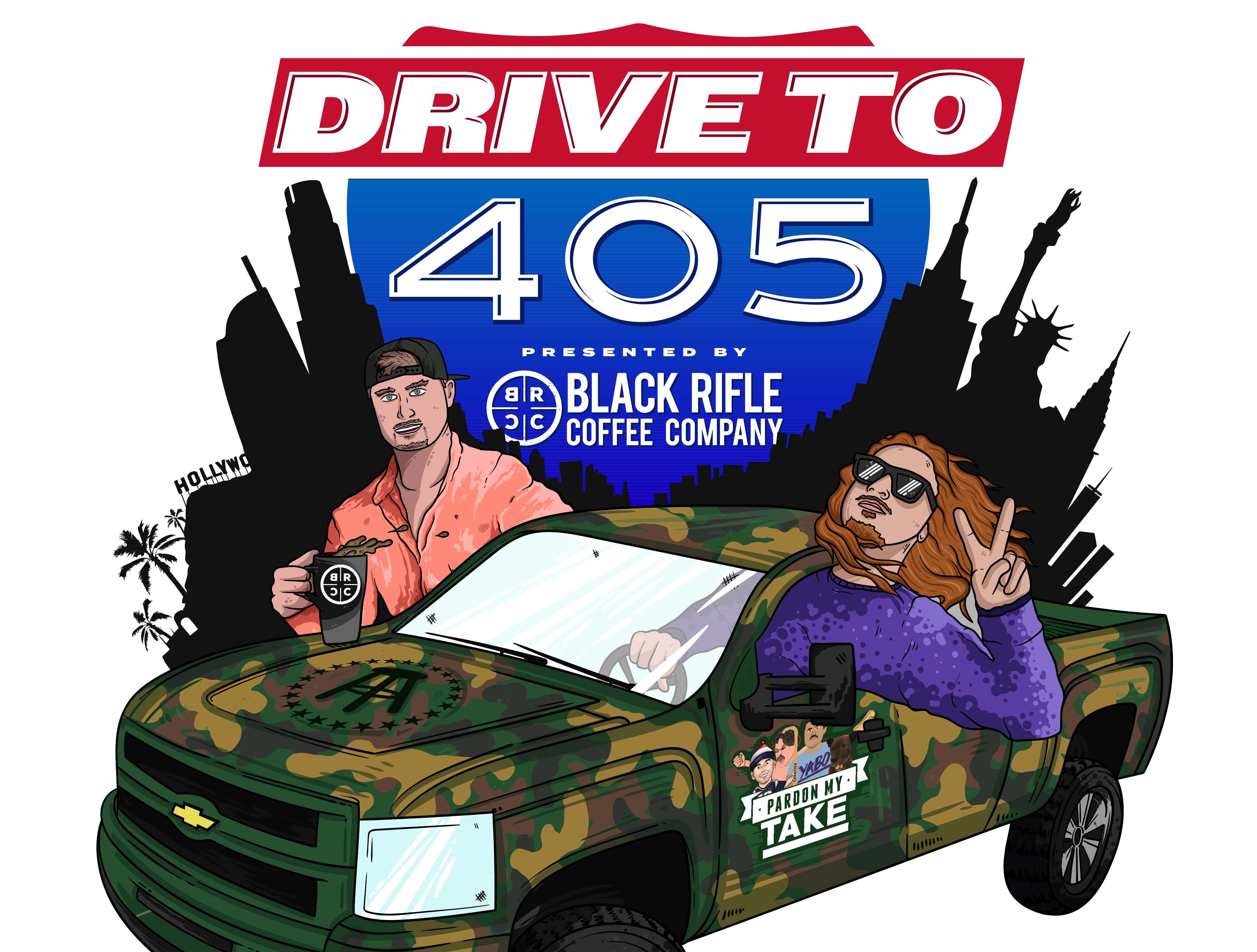 The Official Drive To The 405 Route | Barstool Sports