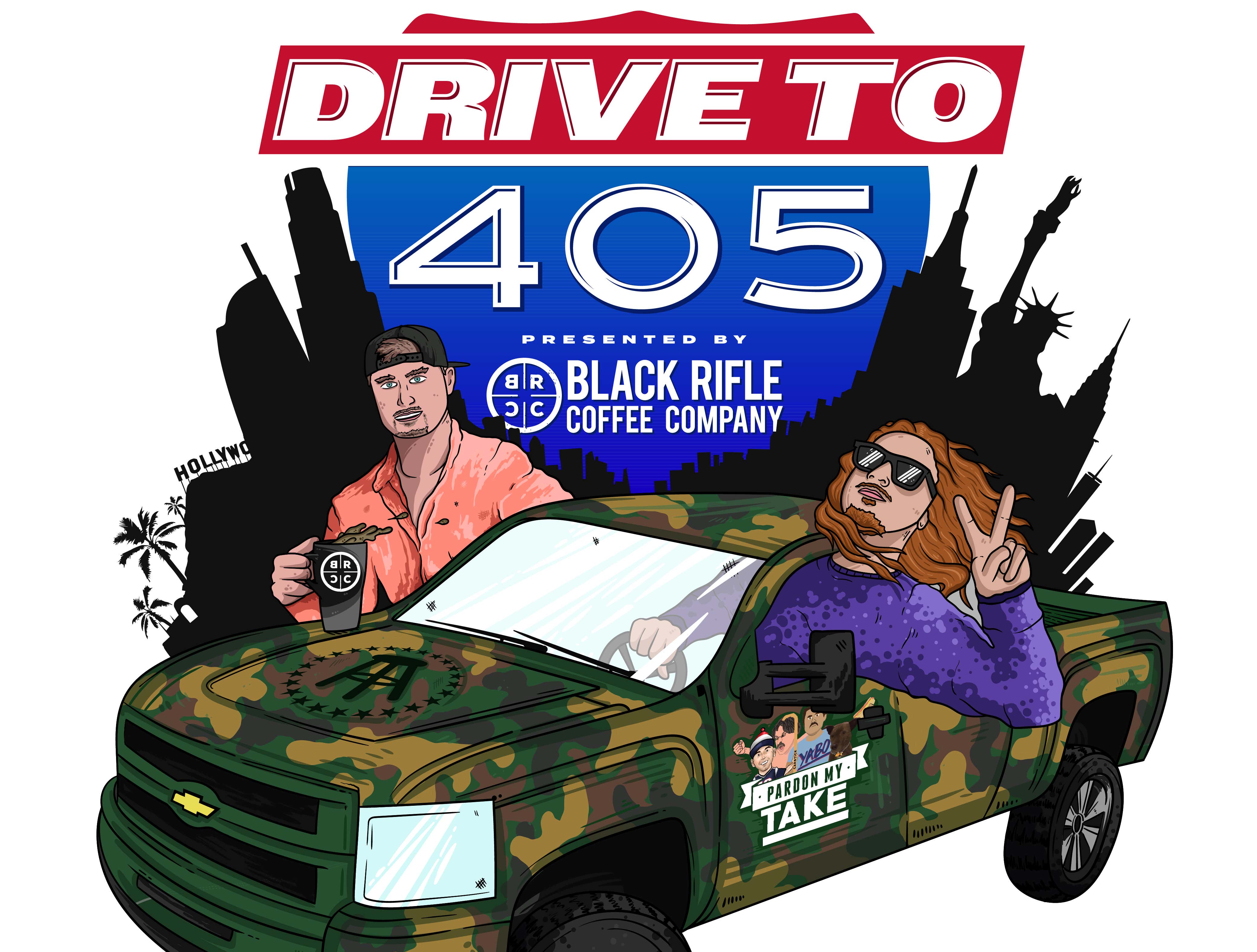 The "Drive To 405" Planned Route: Roadside Shenanigans | Barstool Sports