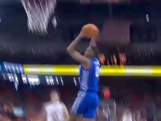 Jacob Toppin Pulling Out A 360 Dunk In The Middle Of The Game Couldn't ...