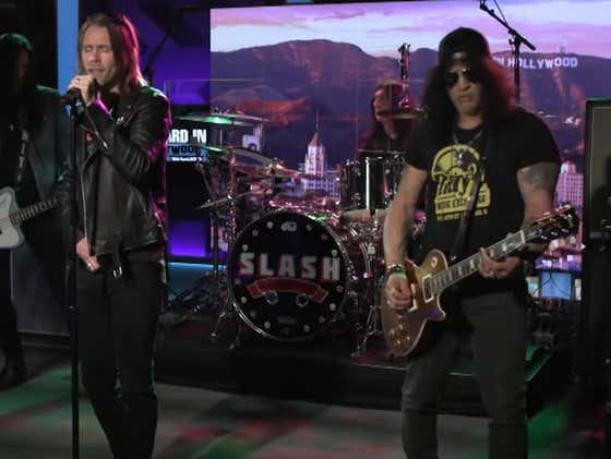 Watch Slash/Myles Kennedy Cover 'Rocket Man' On The Howard Stern Show ...
