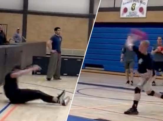 This Is One Of The Most Devastating Dodgeball Eliminations You'll See ...