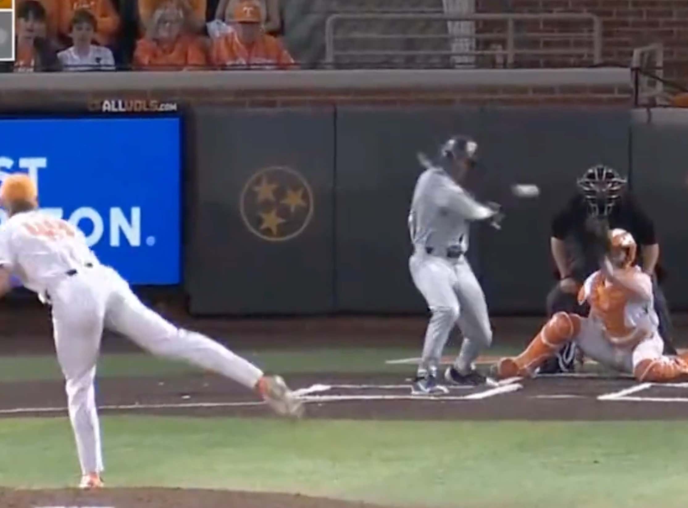 Watch This Umpire Take a 102 MPH Fastball Straight to the Face ...