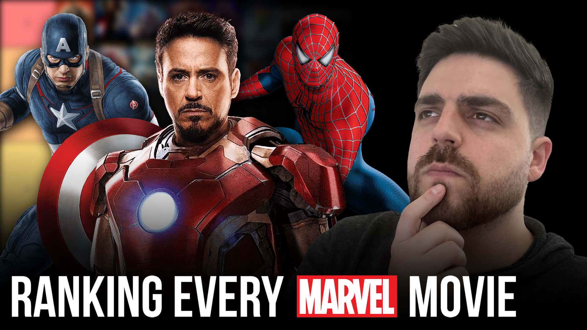 Ranking Every Marvel Movie (Tier List #001 from Jeff D Lowe) | Barstool ...