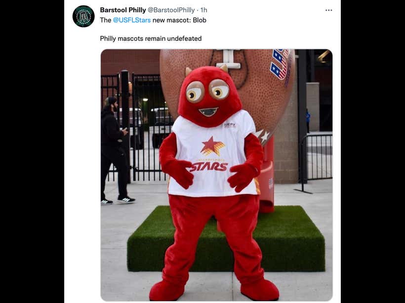 Philly's BLOB, The Other USFL Mascots ('Sup To Dave The Wave) & Rule ...