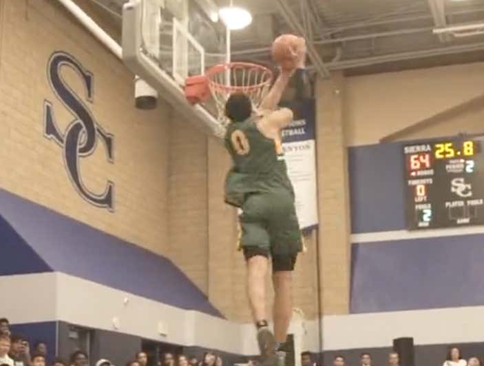 Falcons First Round Pick Drake London Pulled Off a 540-Degree Dunk in ...