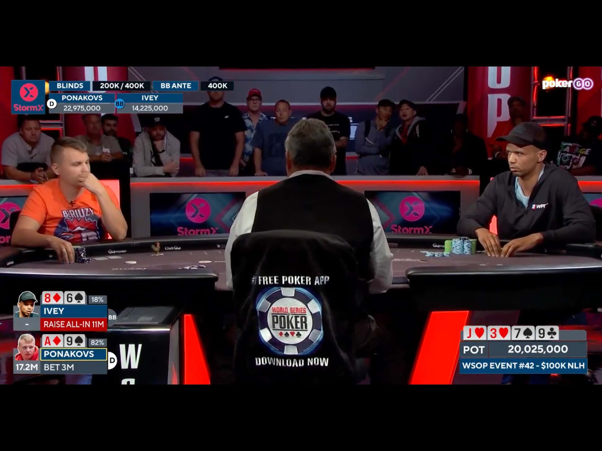 The GOAT Phil Ivey Lost Heads Up In the WSOP $100k Going For His 11th ...