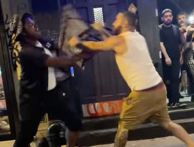 WILD Video Of A Fight Breaking Out Directly On Top Some Kid's Birthday ...