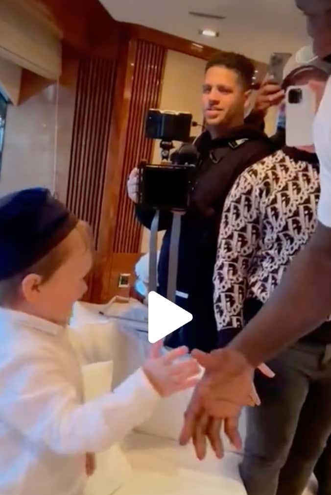 Hasbulla Meets His Biggest Fan Who Goes By The Name Of Shaq | Barstool ...