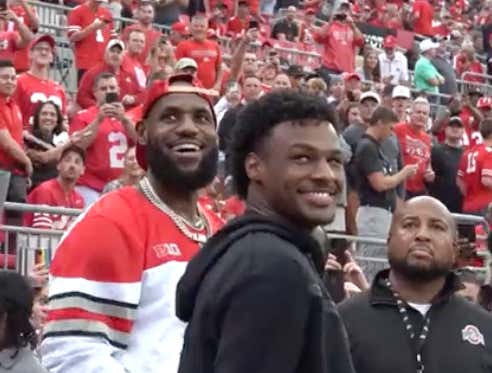 Bronny James And Literally Everyone Else Important On Earth Are At The ...