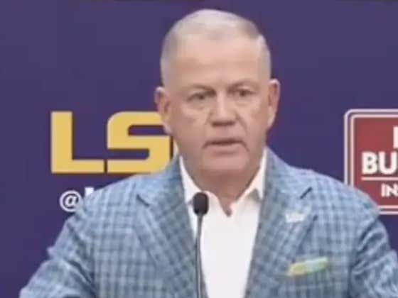 So Much For Southern Hospitality: Brian Kelly Took A Huge Facial From A ...