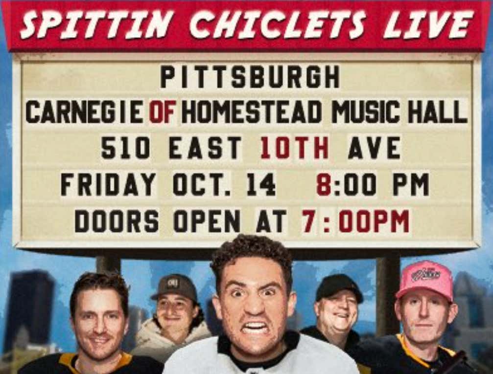 The Chiclets Crew Is Taking Over Pittsburgh To Open The NHL Season ...