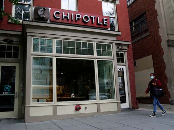 Jumping Over The Counter At A Packed Chipotle To Run The Register ...