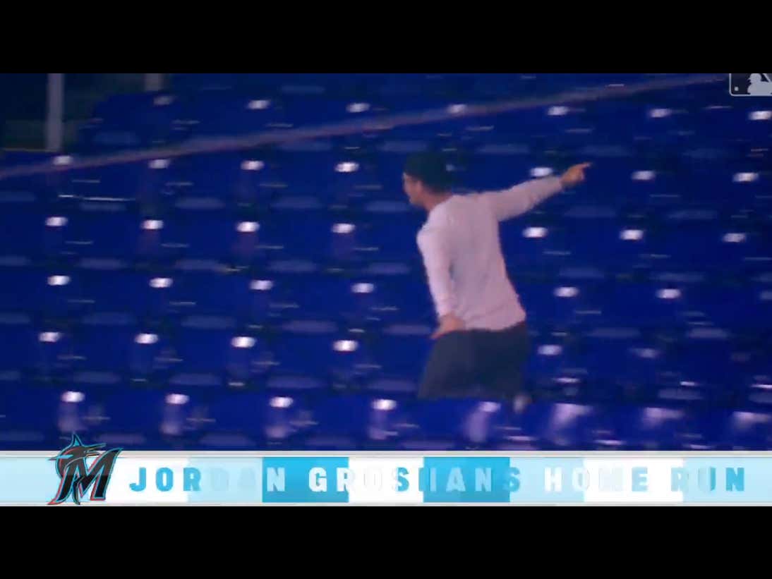 Jordan Groshans Hit His First MLB Homer And His Brother Celebrates It ...
