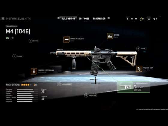Call Of Duty's Gunsmith 2.0 Create-A-Class System In Modern Warfare 2 ...
