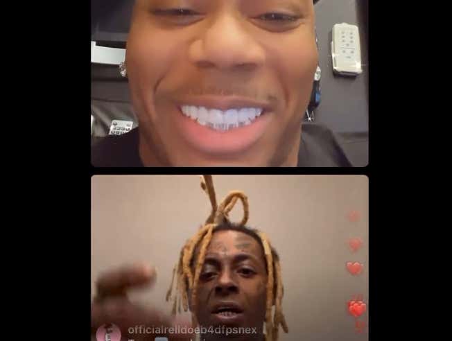 Awesome Video Of A Super Stoned Nelly And Lil Wayne Trying To Figure ...